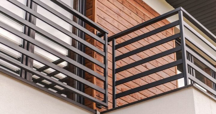 6 ideas barandales de herrería para balcones modernos y terrazas